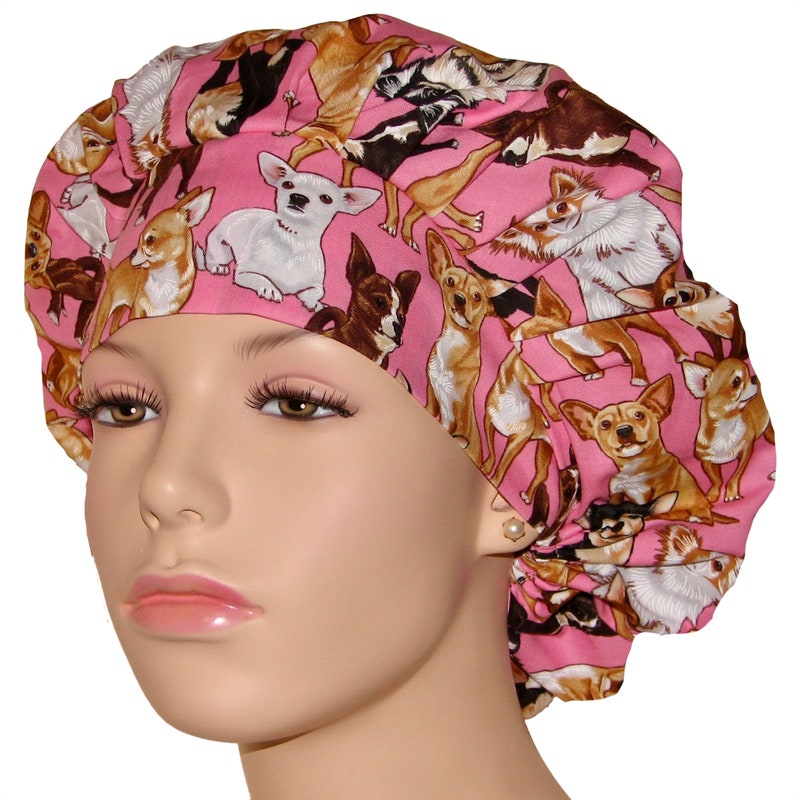 Chihuahua Surgical Scrub Caps - Etsy