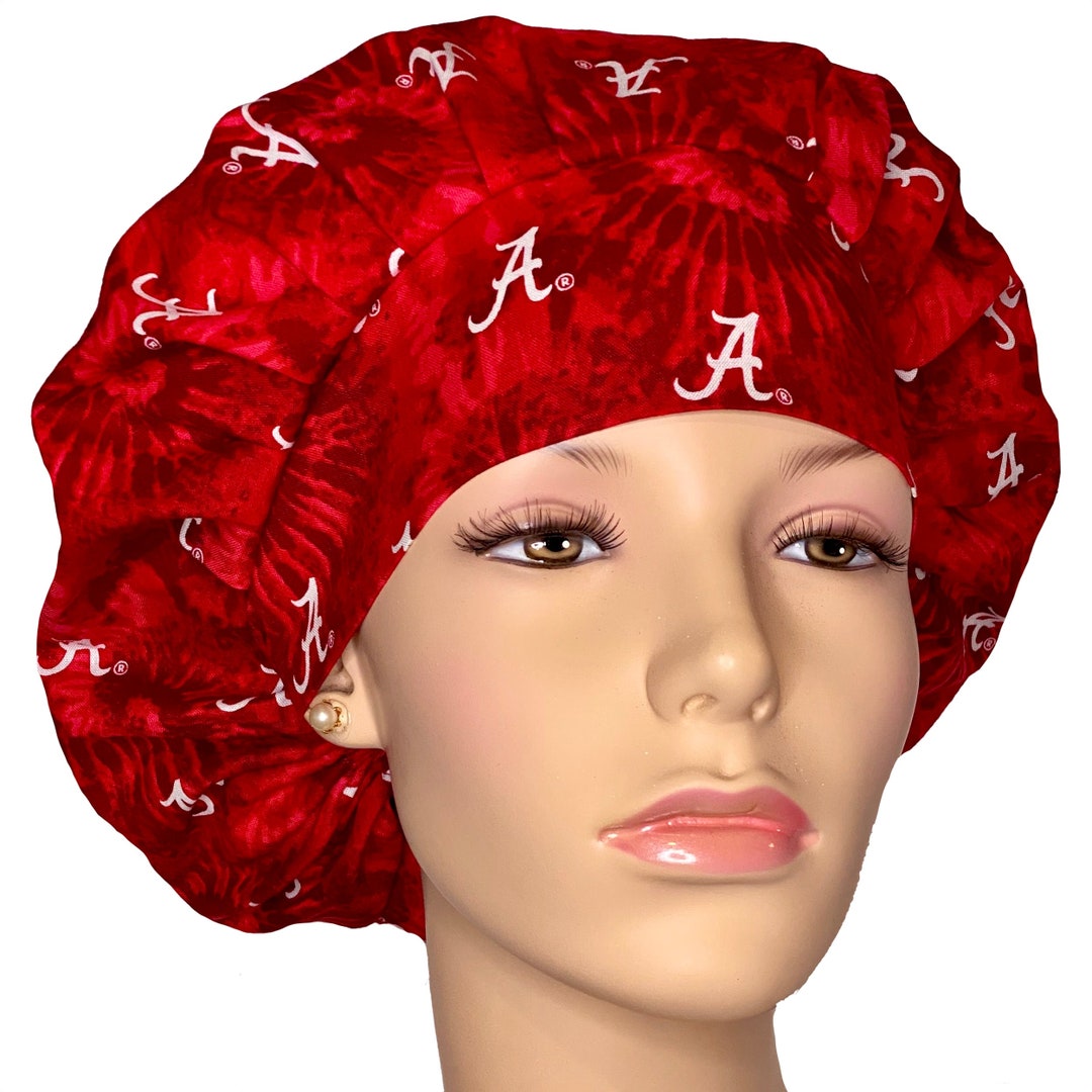 Scrub Caps University of Alabama Tie Dye-scrubheads-bouffant Scrub Hat ...