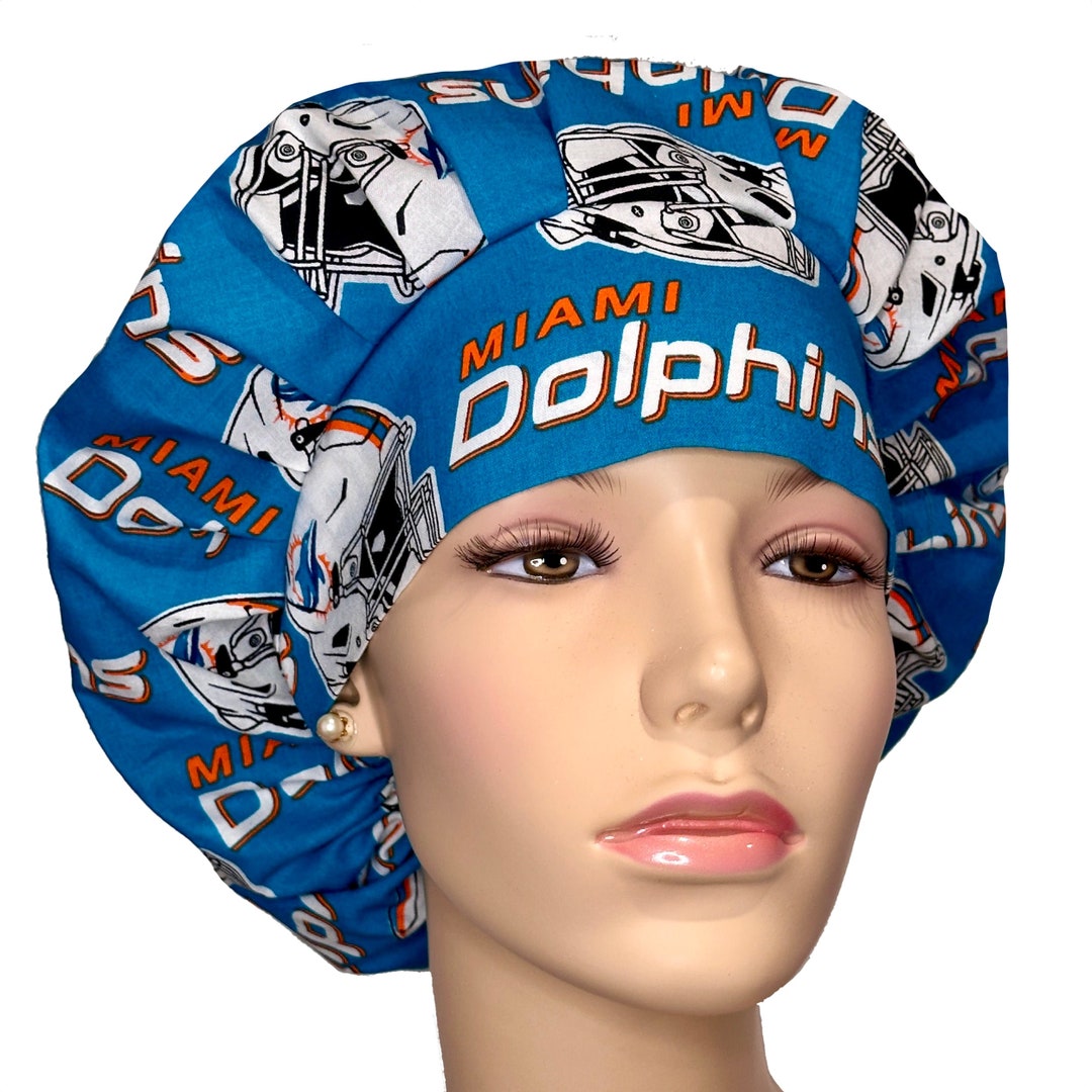 Scrub Caps Miami Dolphine-scrub Hats for Women-scrubheads-miami Scrub ...