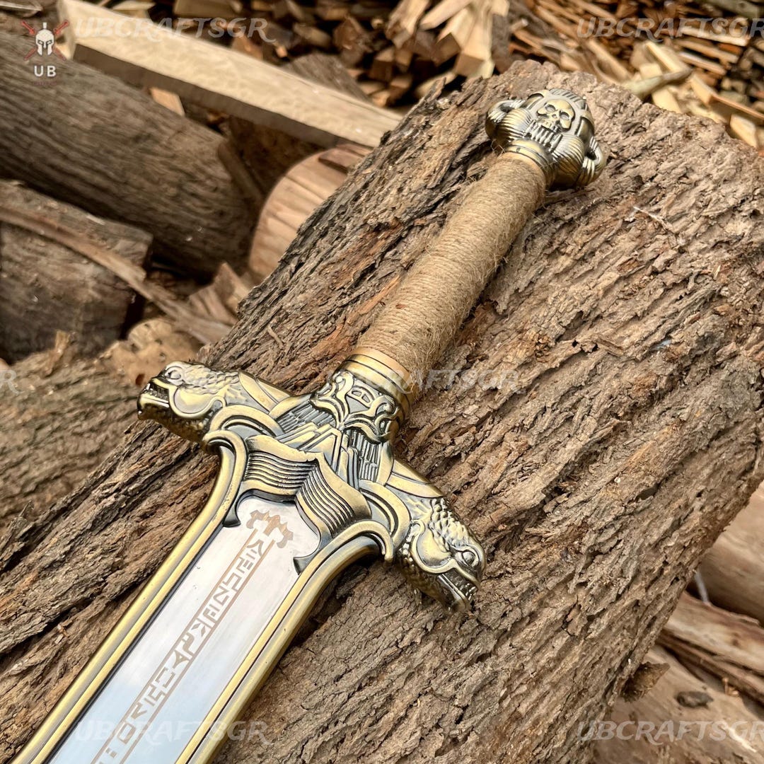 Barbarian Sword Replica-handmade Fantasy Sword for Cosplay & Home Decor ...