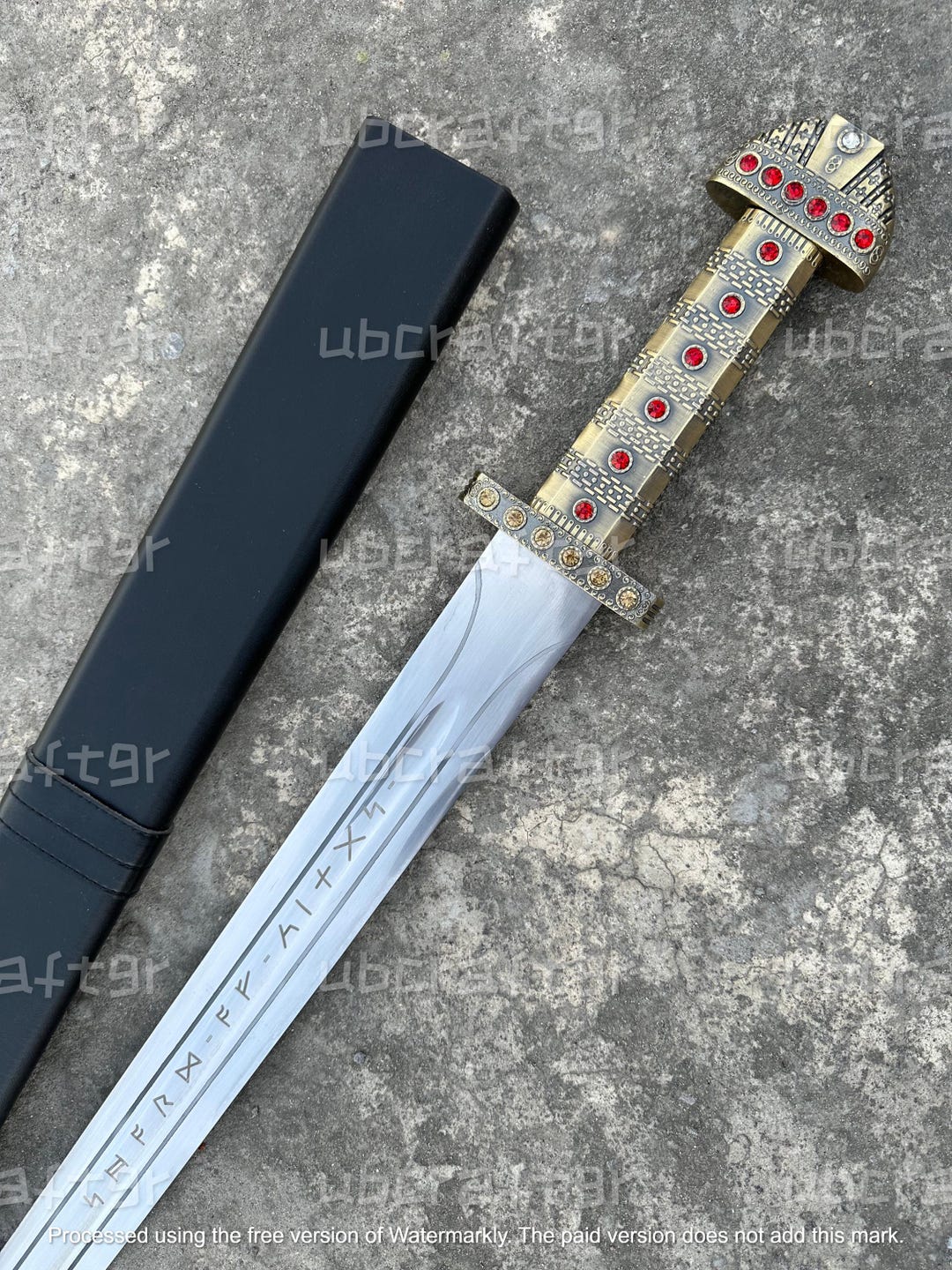 Handmade Ragnar Lothbrok Viking Sword of King ,ragnar, Medieval Sword ...