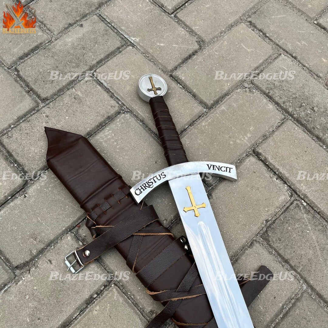 Handmade Faith Keeper Knights Templar Sword Replica | Medieval Crusader ...