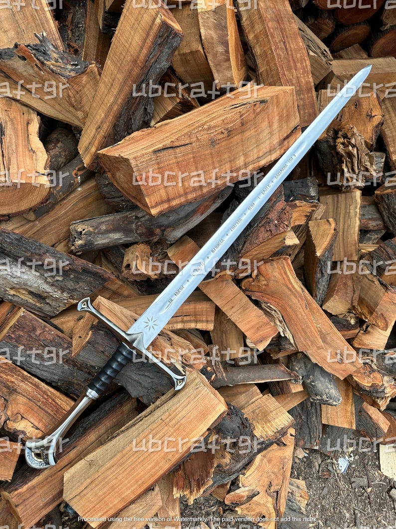 Hand Forged Anduril Sword Best Sword for Collection Viking Sword ...