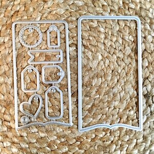 Tag Dies, Photoplay Mini Slim Brackets and Charms Dies, Charms Dies ...