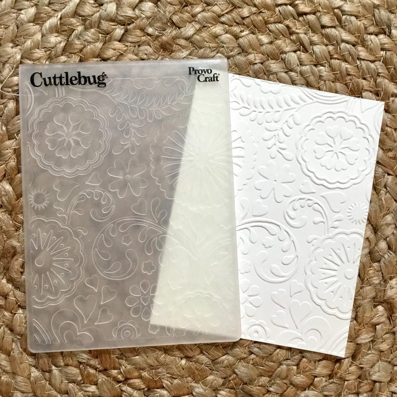 Cuttlebug Embossing Folders - Etsy
