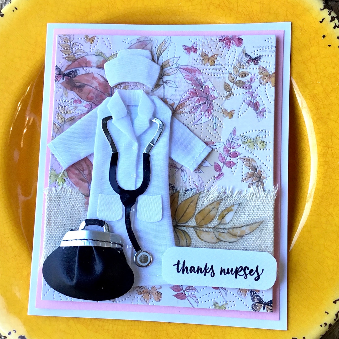 Nurse Appreciation Week Card, Thank You Nurses, Thank You Nursing Staff ...