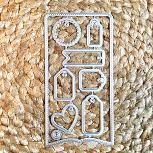 Tag Dies, Photoplay Mini Slim Brackets and Charms Dies, Charms Dies ...