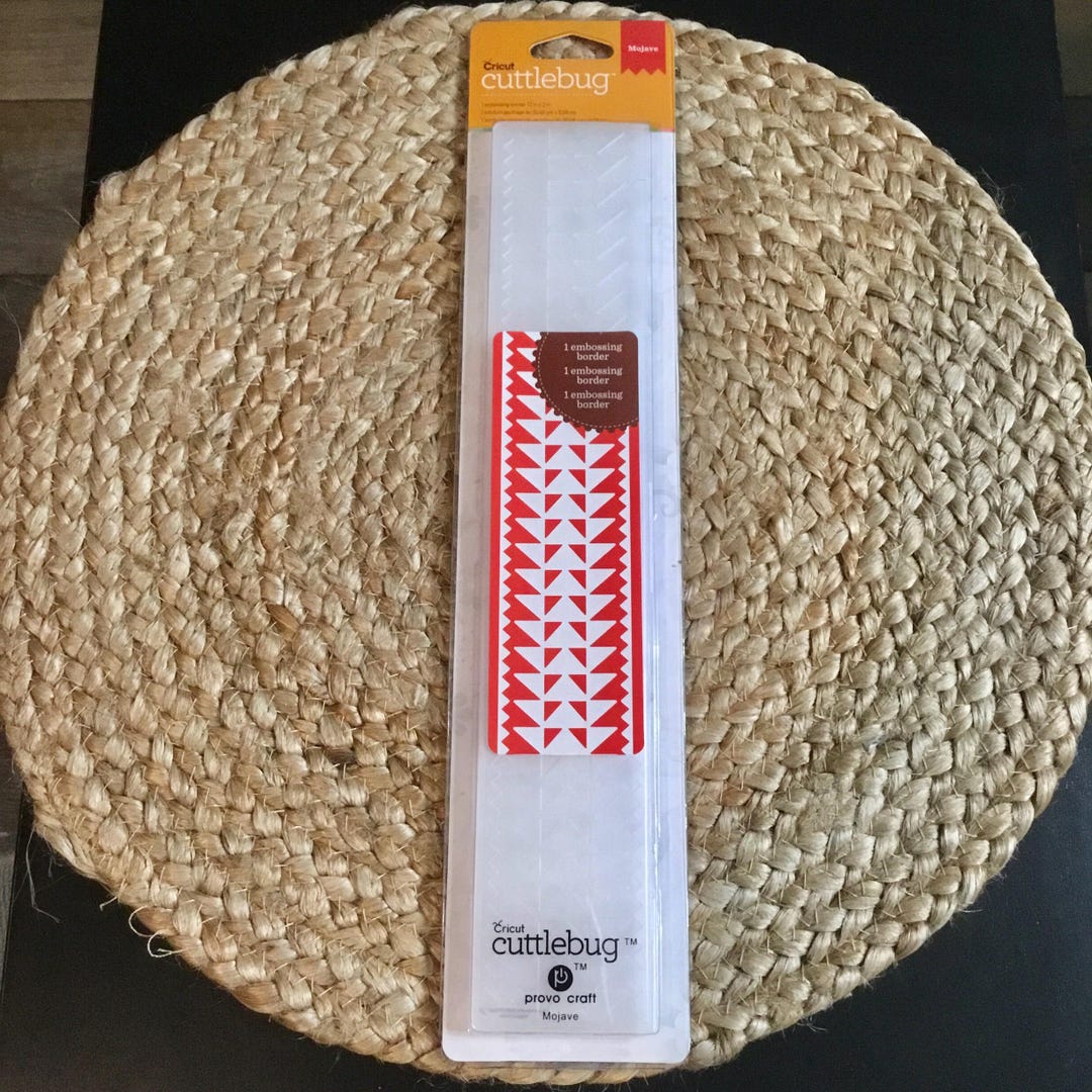 Cuttlebug Mojave Embossing Border Folder: 12" X 2" New Condition - Etsy