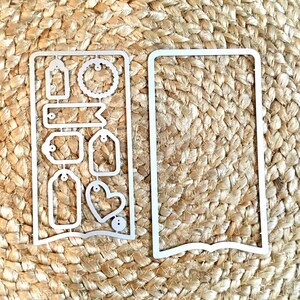 Tag Dies, Photoplay Mini Slim Brackets and Charms Dies, Charms Dies ...