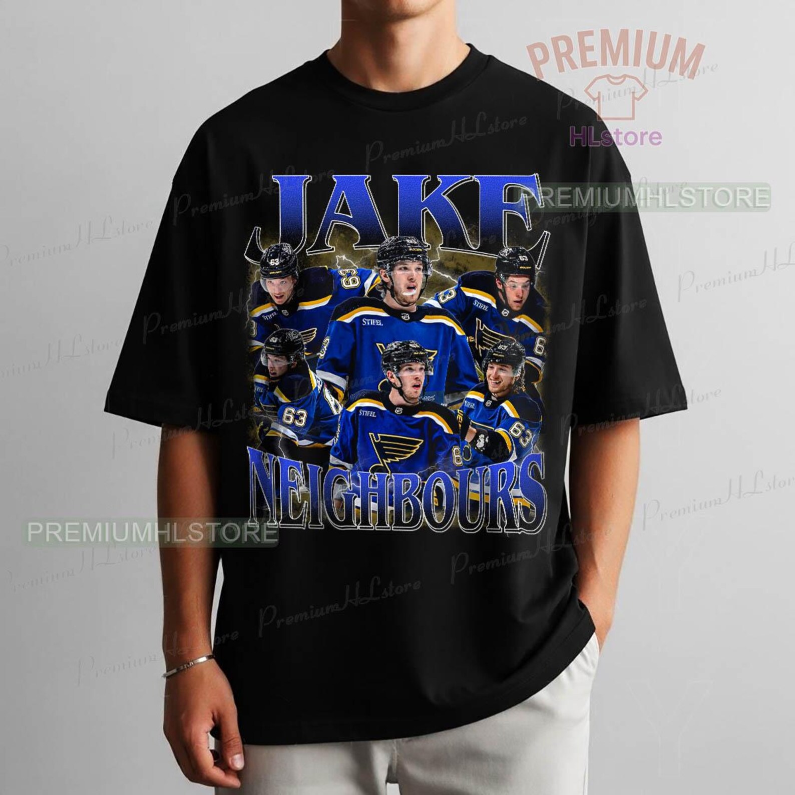 Camiseta de Jake Neighbours, camiseta de Jake Neighbours, camiseta de ...