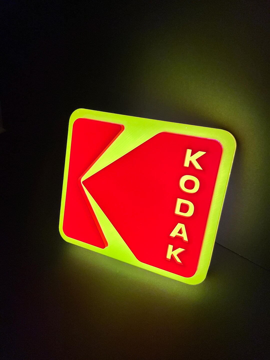 Kodak Lighted Sign Film Photography Fujifilm Canon Nikon - Etsy
