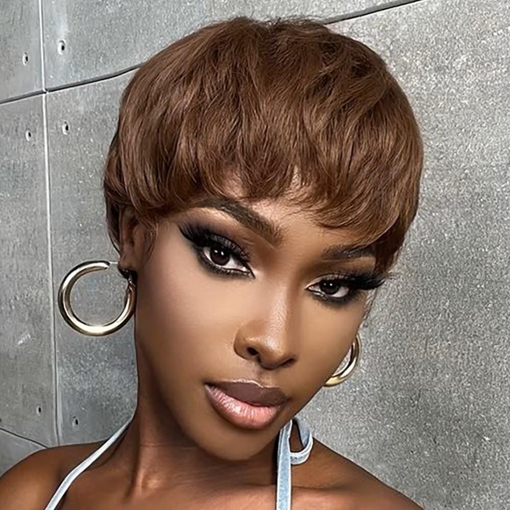 Short pixie wigs for black women store