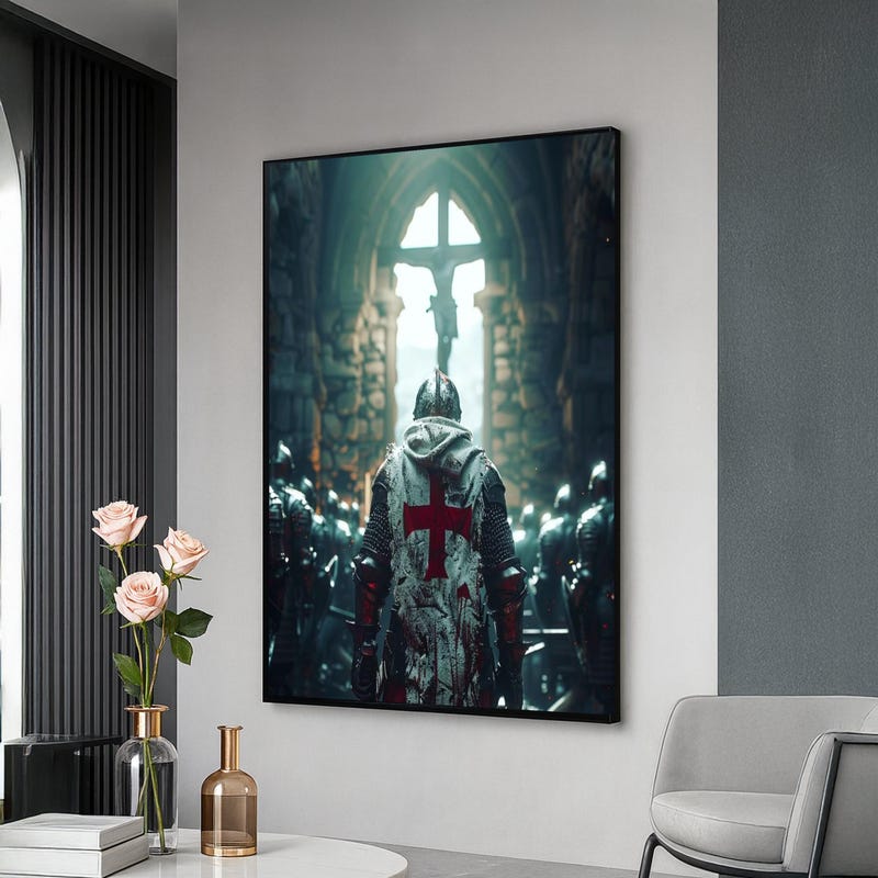 Crusades Paintings - Etsy