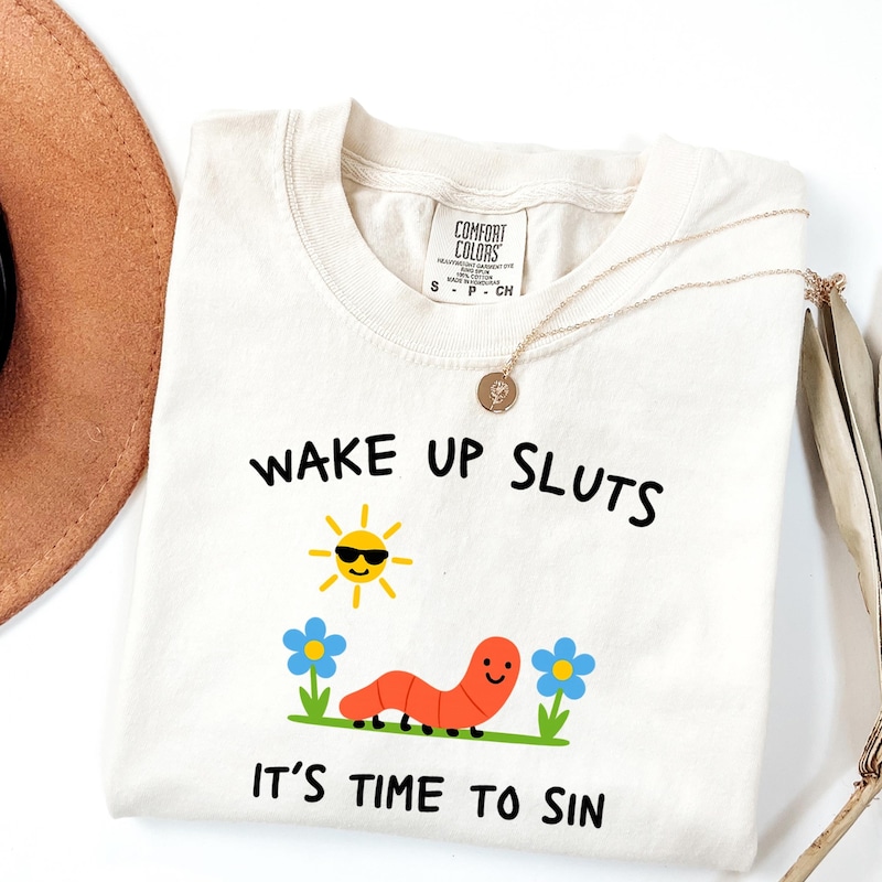 Tee Shirt Wake Up - Etsy