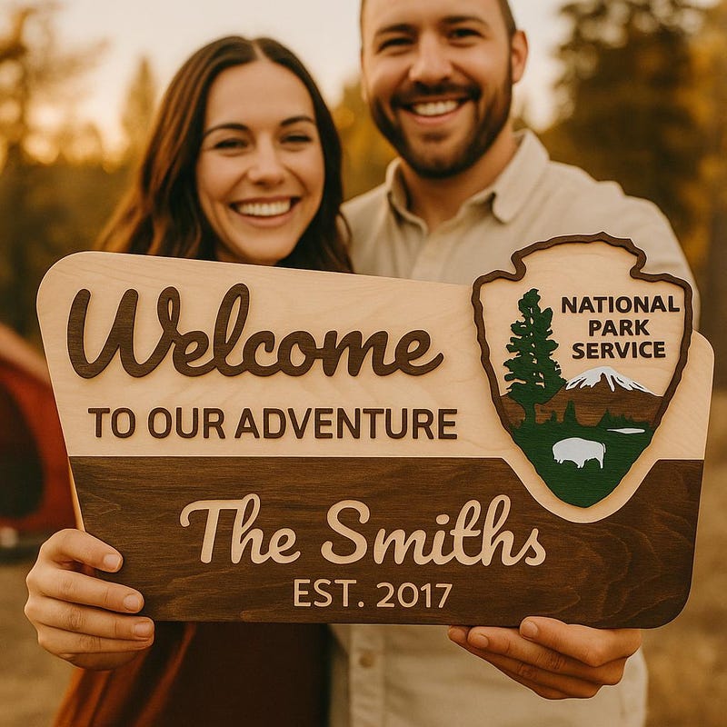Welcome Nps Signs - Etsy