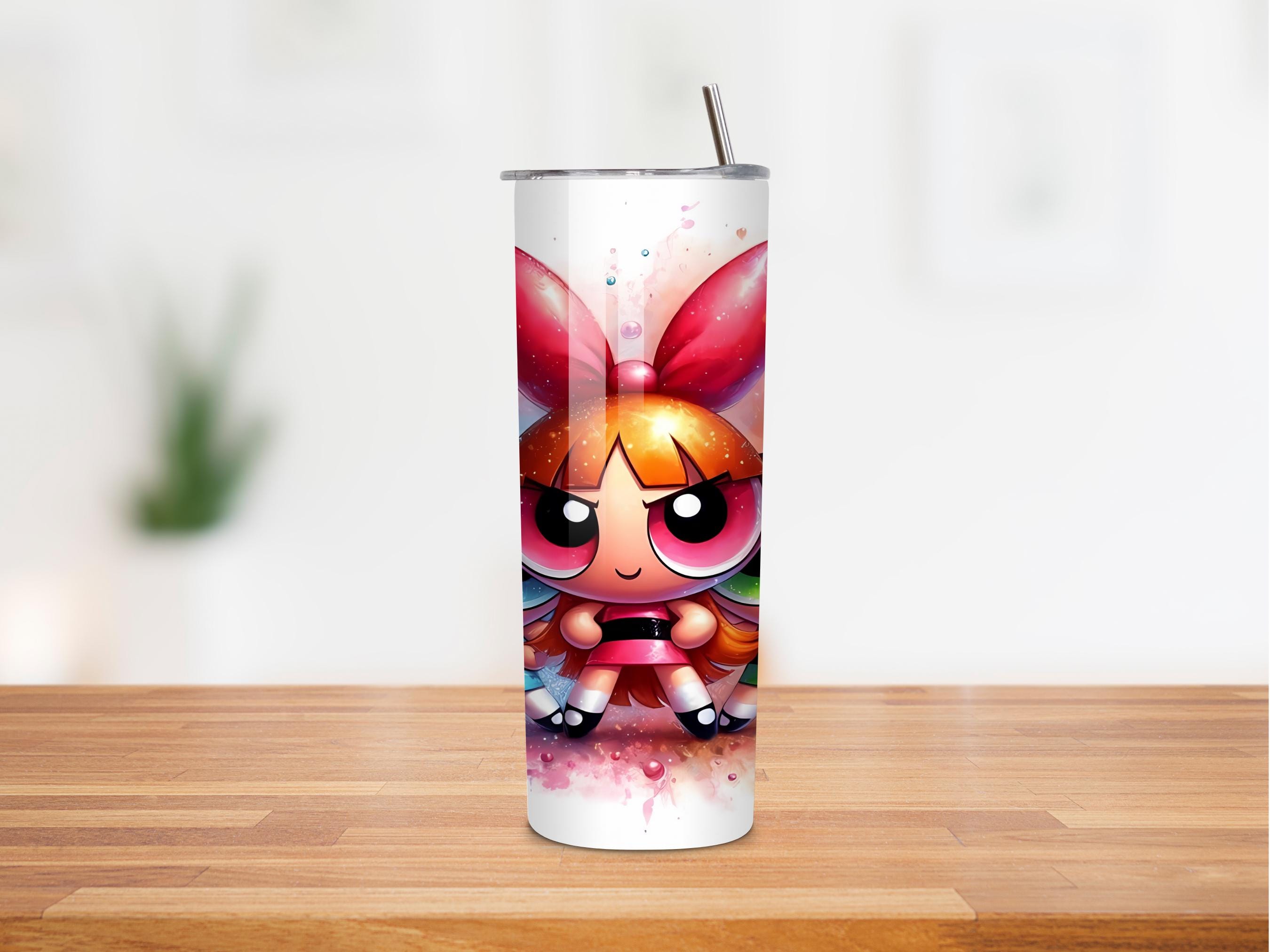 Powerpuff Girl Digital Png, Cartoon Wrap, Instant Digital Cartoon ...