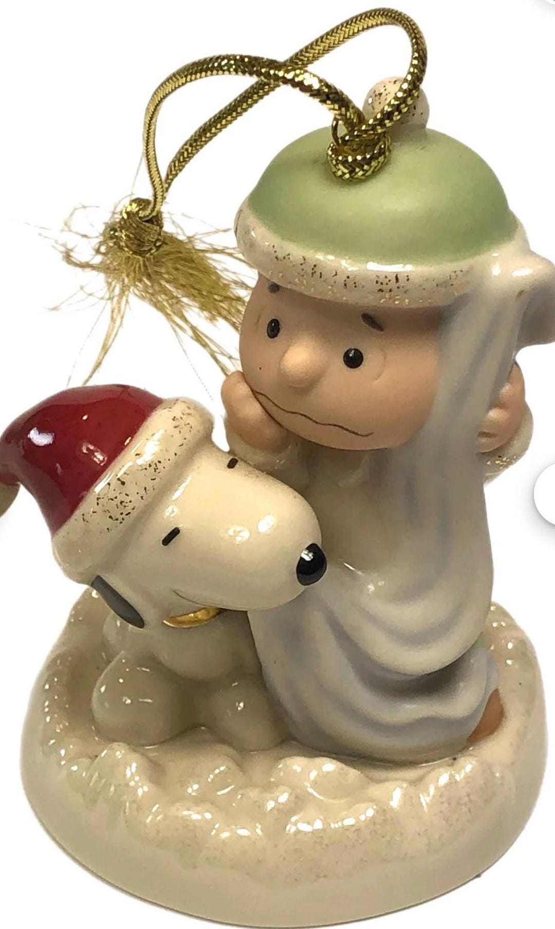 Lenox Peanuts Snuggle up Snoopy Vintage Ornament IOB EUC - Etsy