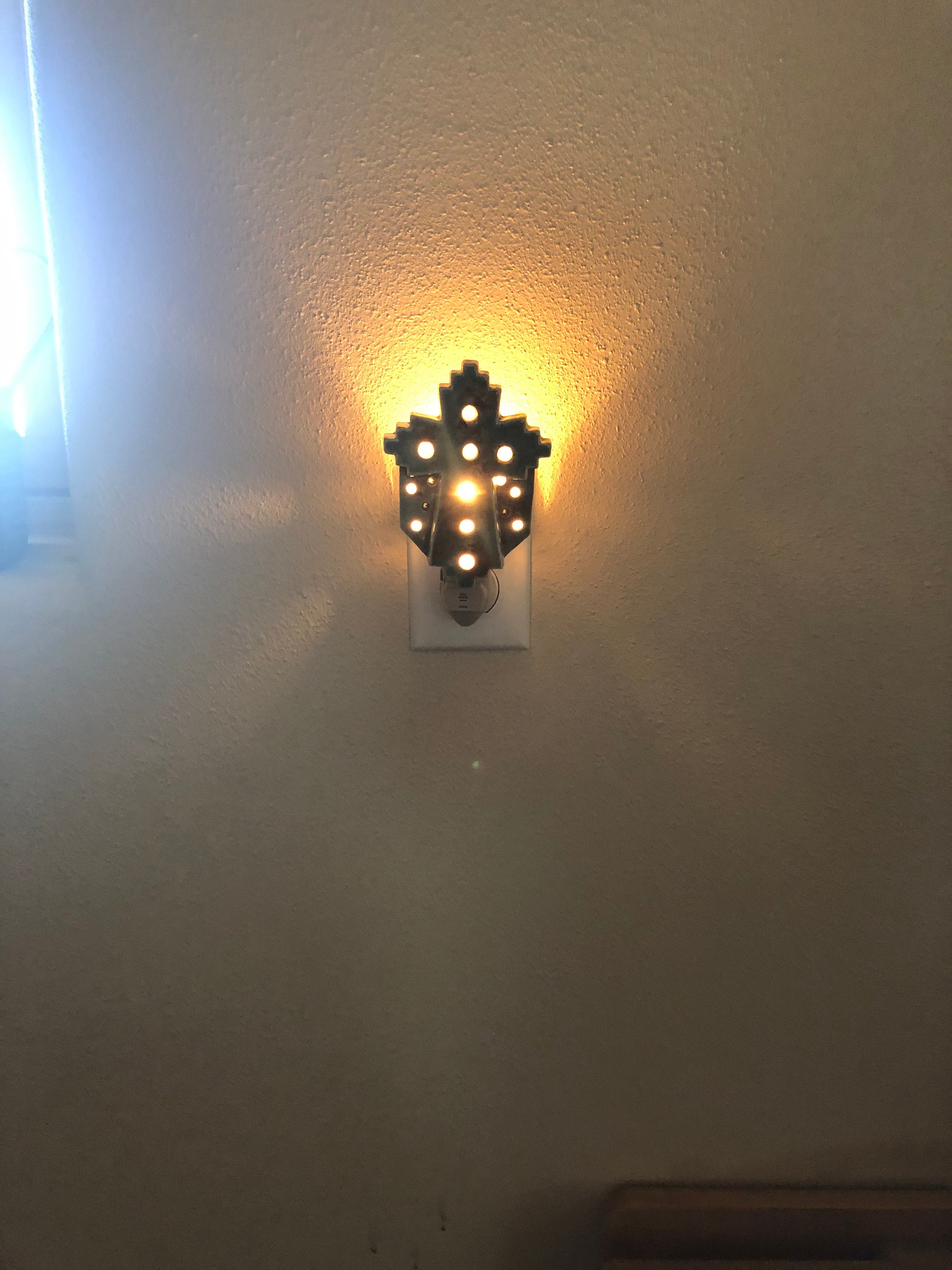 Holy Cross Night Light, Religious Night Light, Custom Made Night Light ...