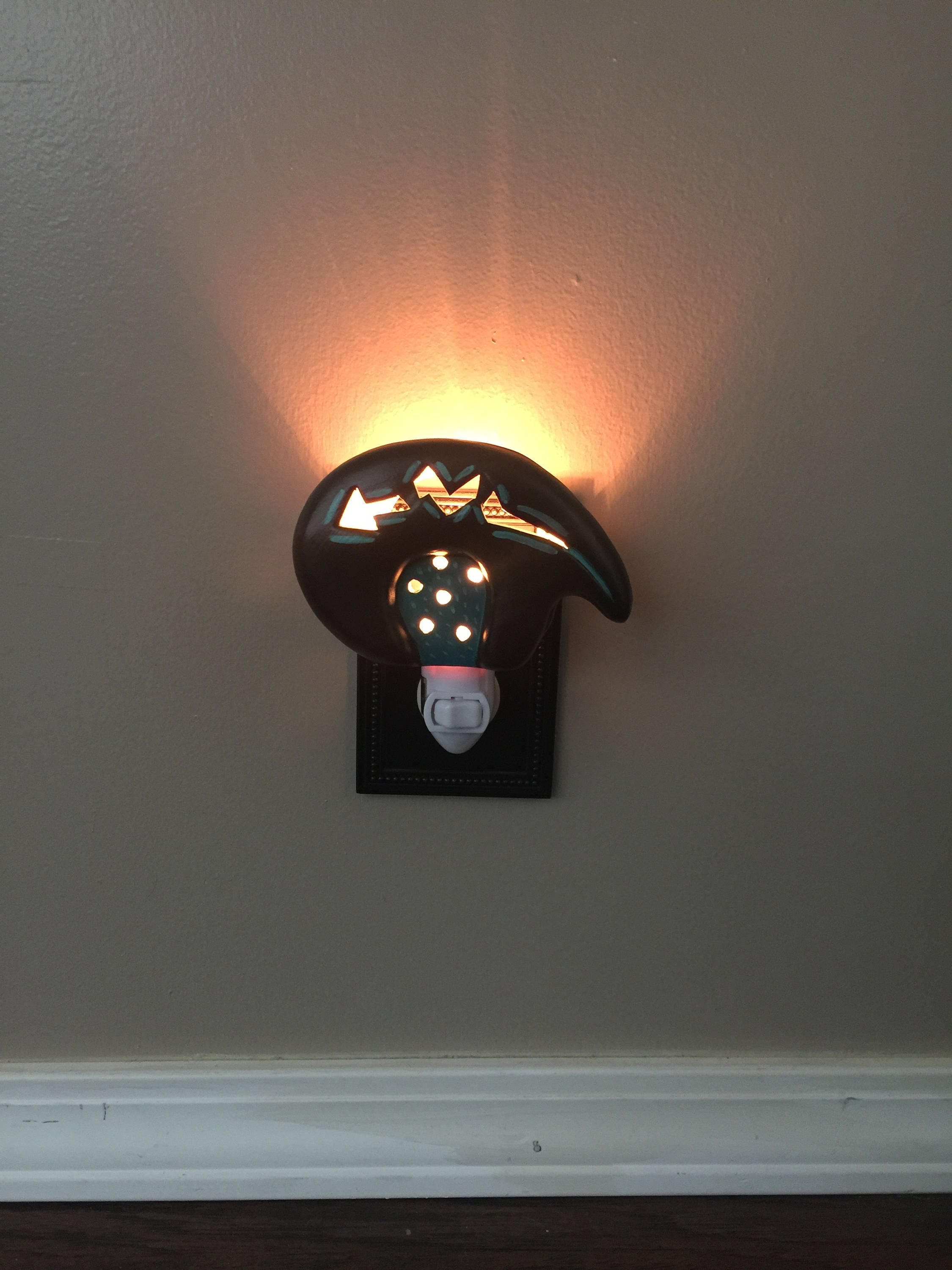 Native Black Bear Night Light, Southwestern Night Light, Custom ...