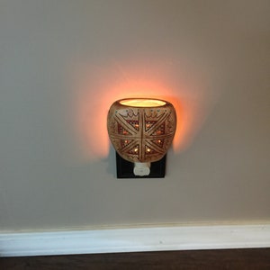 Southwestern Nite Light, Carved Rug Pattern Ceramic Nite Light ...