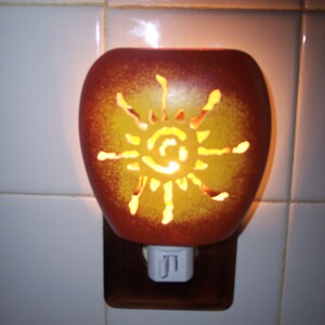 Southwestern Night Light, Ancient Sun Night Light, Nite Lite Made in ...