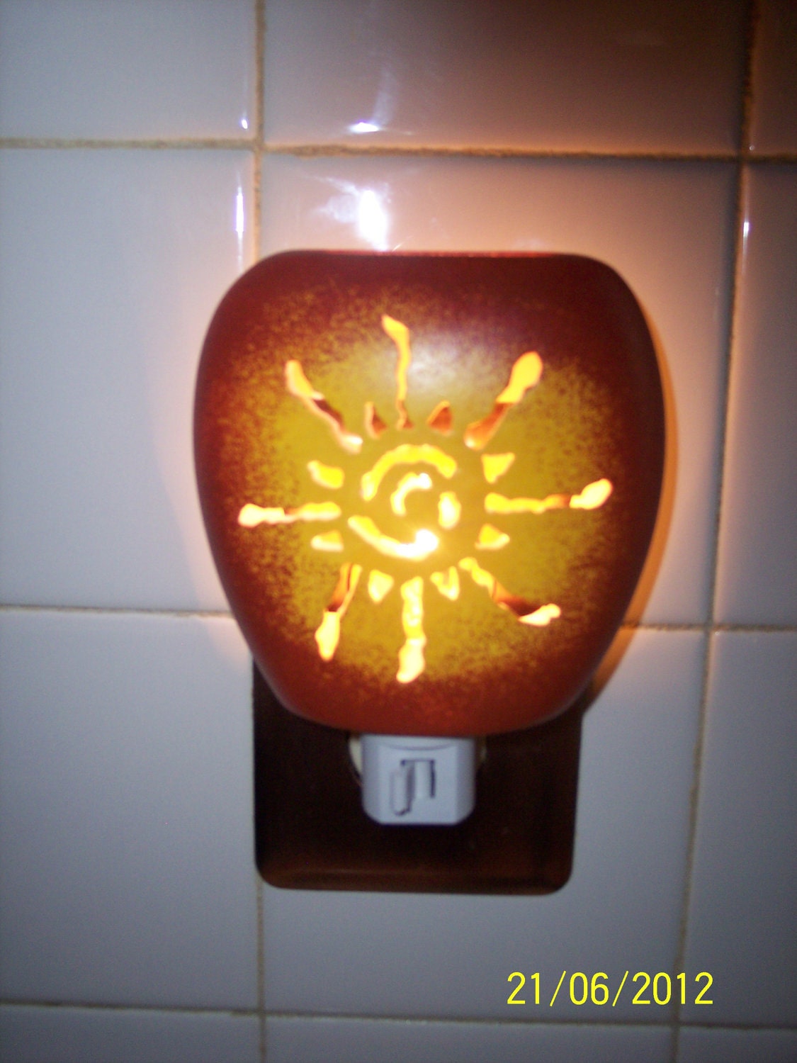Southwestern Night Light, Ancient Sun Night Light, Nite Lite Made in ...