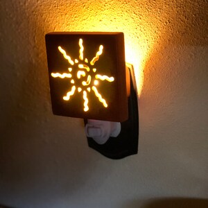 Southwestern Night Light, Ancient Sun Night Light, Nite Lite Made in ...