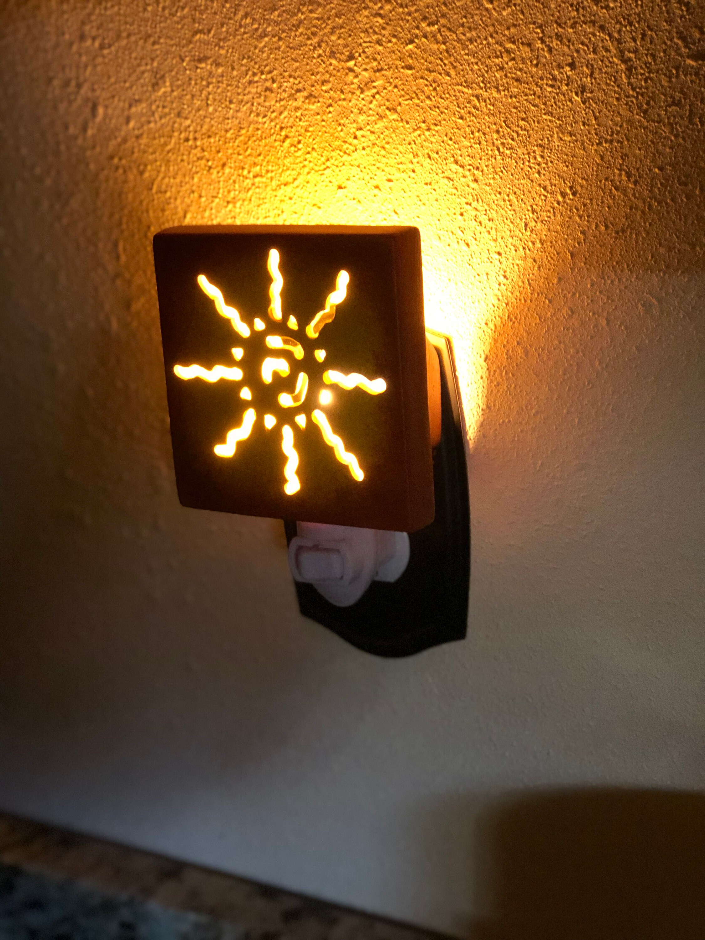 Southwestern Night Light, Ancient Sun Night Light, Nite Lite Made in ...