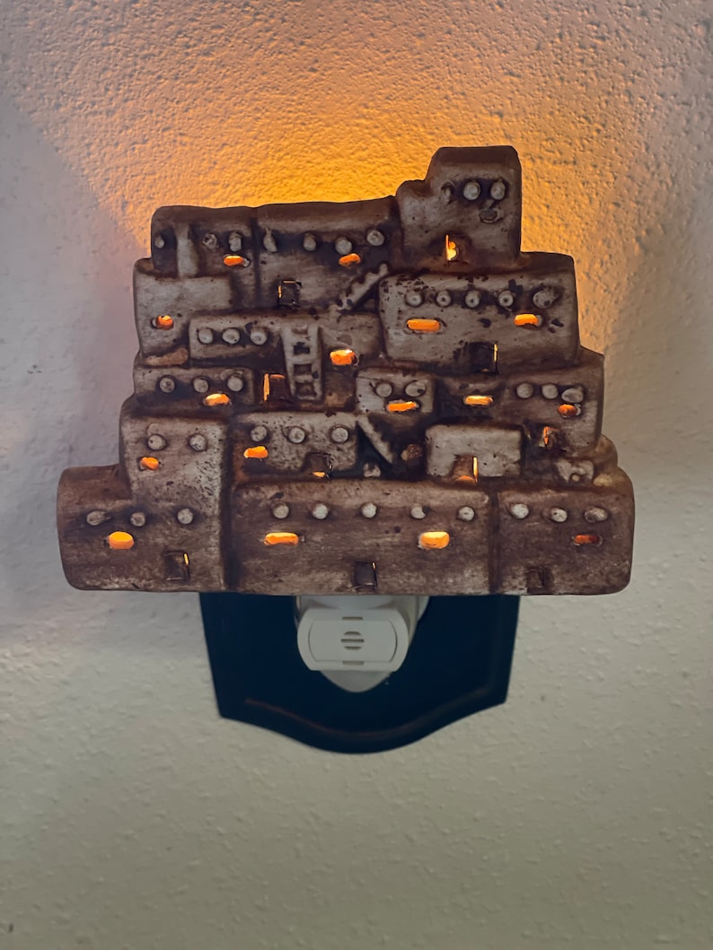 Southwestern Pueblo Nite Lite Native New Mexico Decor - Etsy