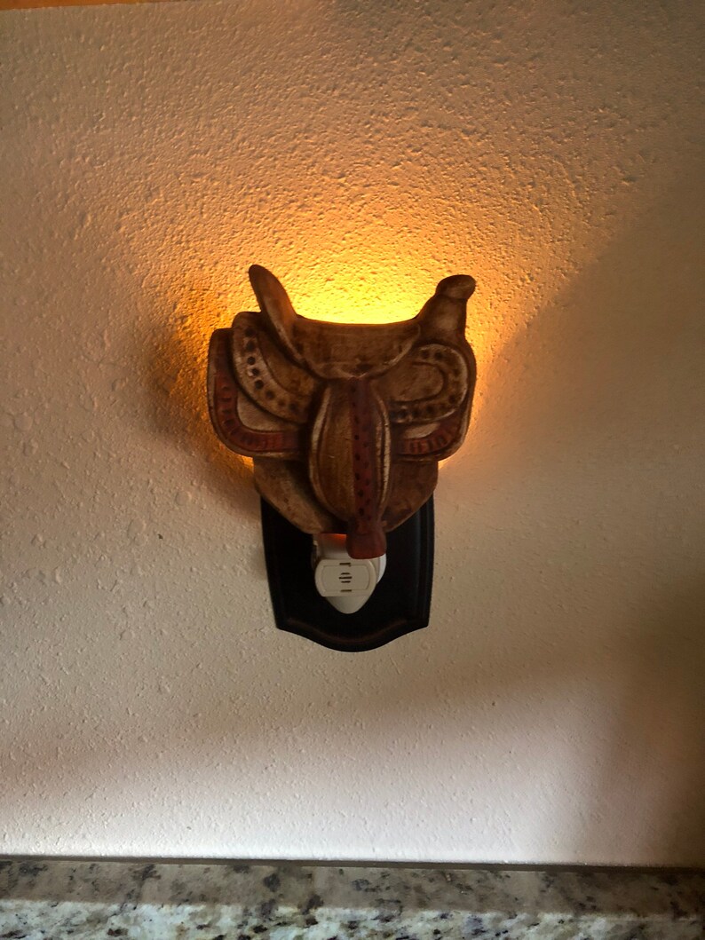 Western Saddle Night Light Cowboy Night Light Western Decor - Etsy