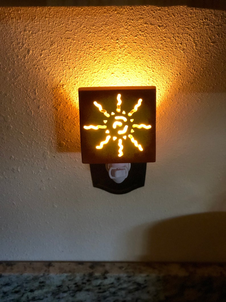 Southwestern Night Light, Ancient Sun Night Light, Nite Lite Made in ...