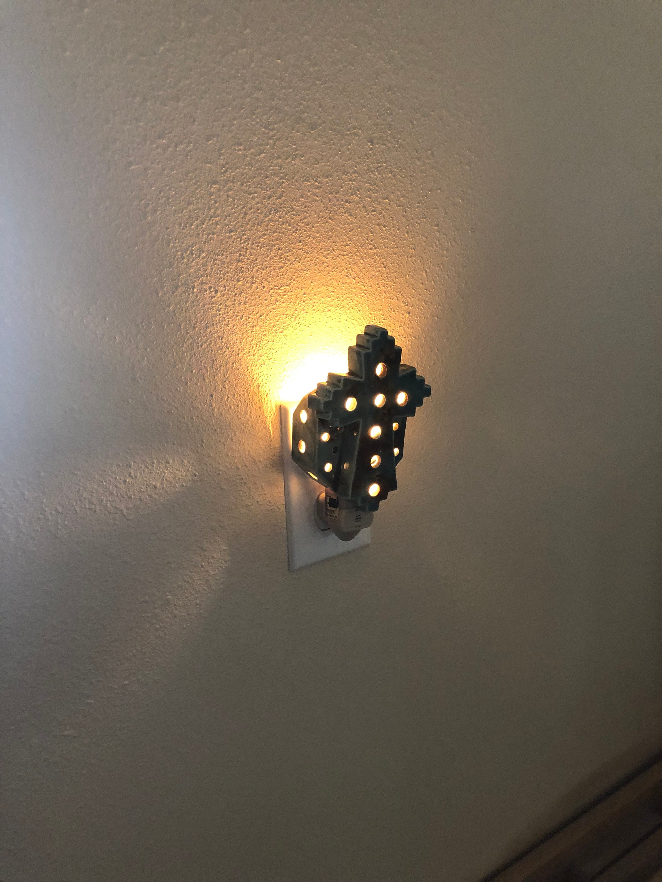 Holy Cross Night Light Religious Night Light Custom Made - Etsy