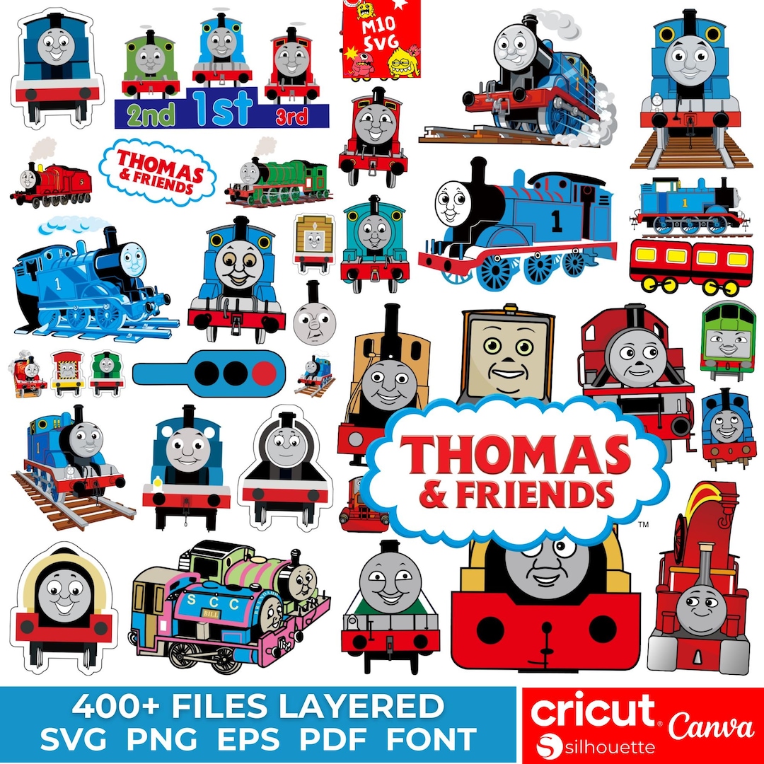 Thomas and Friends SVG Bundle, Thomas the Train SVG, Thomas & Friends ...