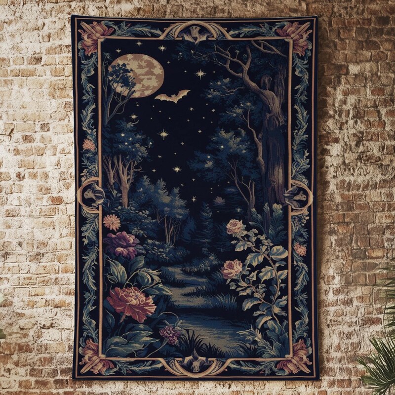 Goth Tapestry - Etsy