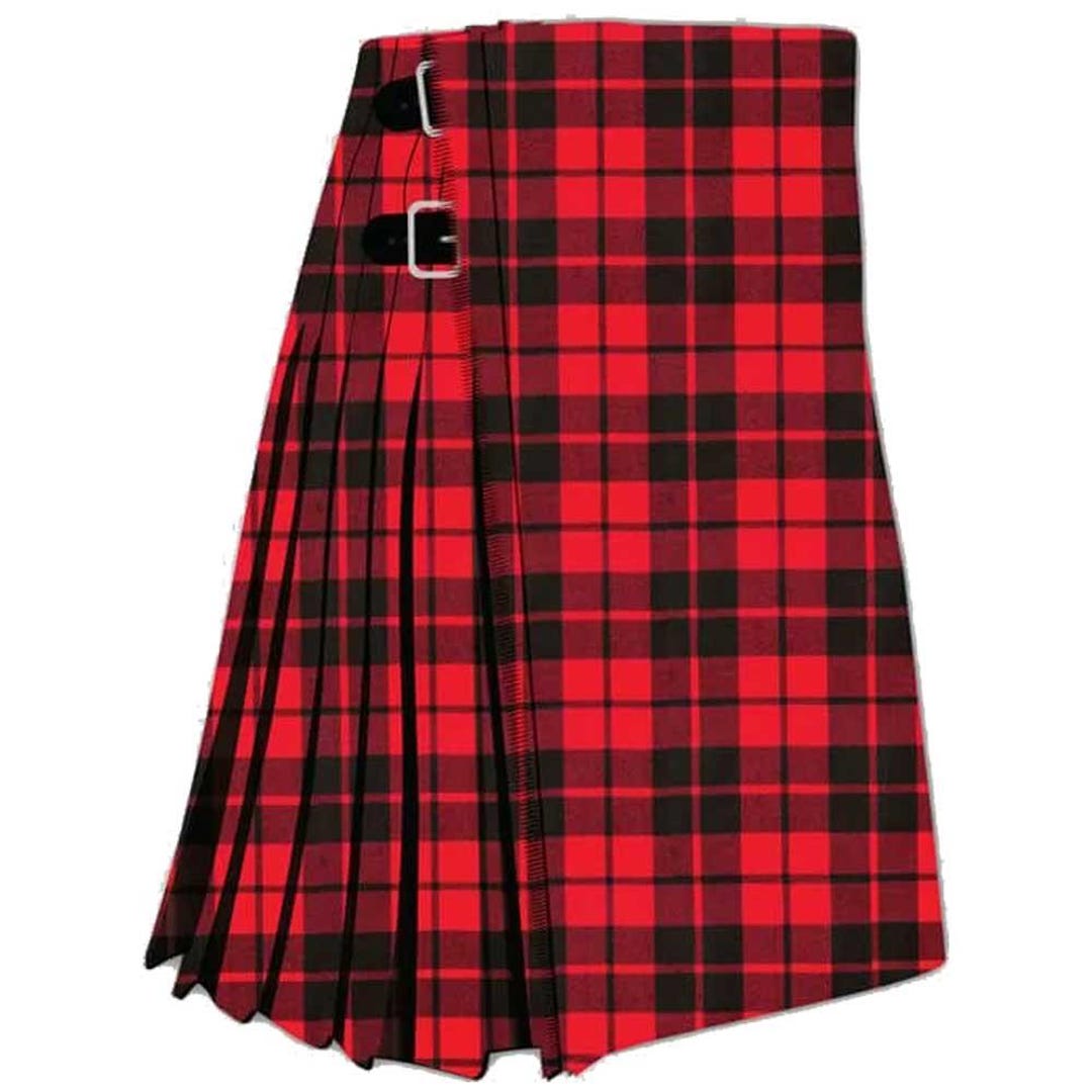 Scottish Traditional Ettrick District Handmade Heavy Weight Tartan Kilt ...