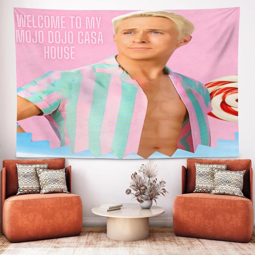 Welcome to My Mojo Dojo Casa House, Funny Tapestry , Meme Tapestry Wall ...