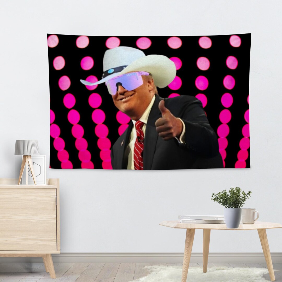 Donald Trump Flag Funny College Room Tapestry Funny Tapestry , Funny ...