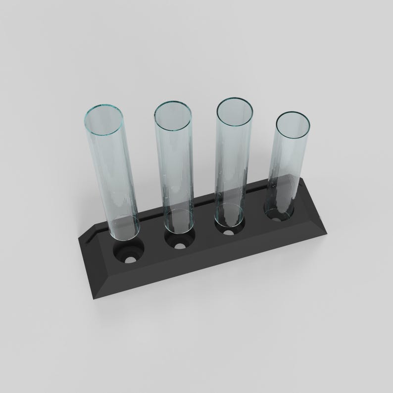 API Test Kit Station - Tube Holder Rack for Testing & Draining ...