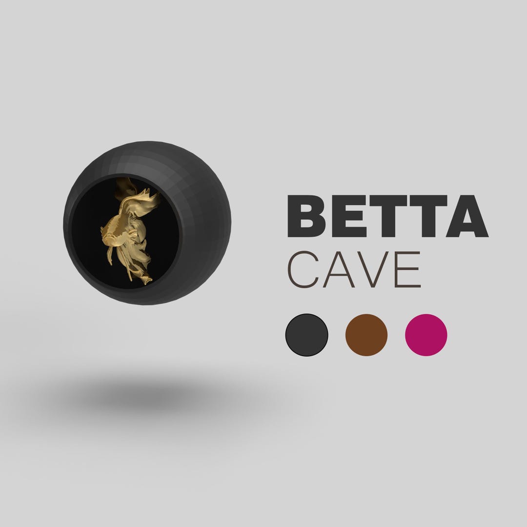 Betta Floating Cave – Suction Cup Nest, Aquarium Shelter, Hiding Spot ...