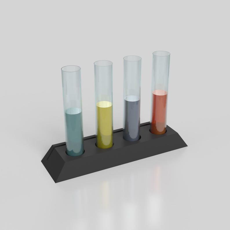 API Test Kit Station - Tube Holder Rack for Testing & Draining ...