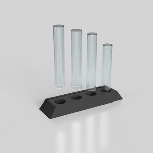API Test Kit Station - Tube Holder Rack for Testing & Draining ...