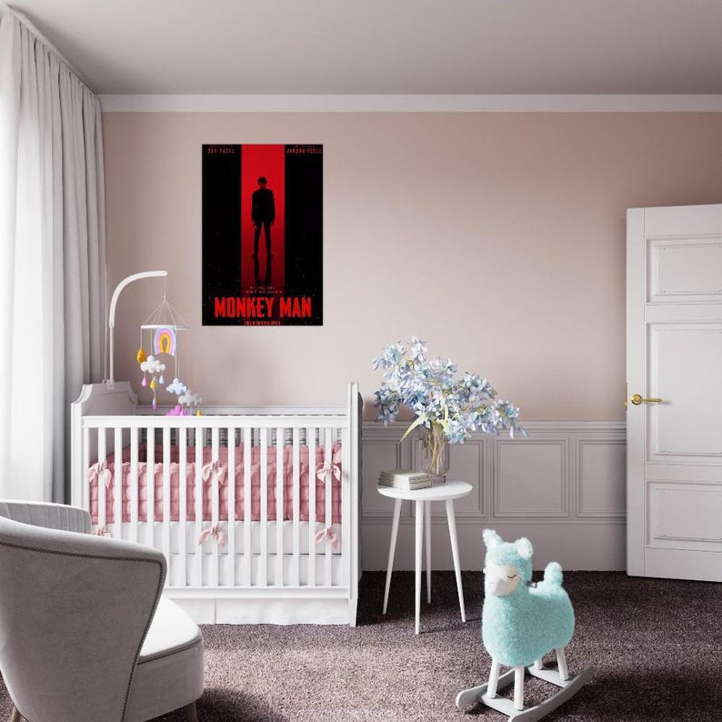 Monkey Man Movie Poster: Dev Patel & Jordan Peele's Action Thriller ...