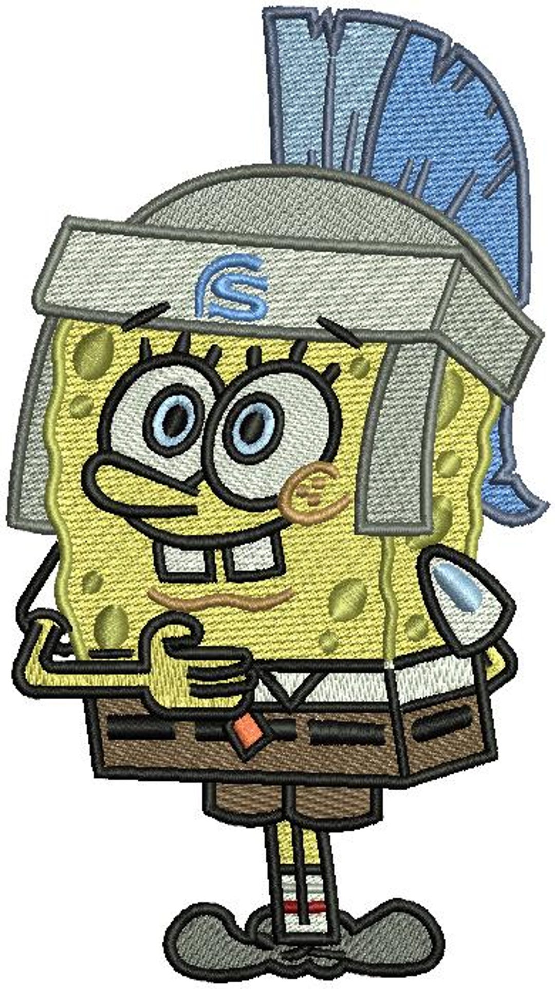 Embroidery Sponge Bob Design for Cap, Shirt, Hoodie, Bags - Custom Kids ...