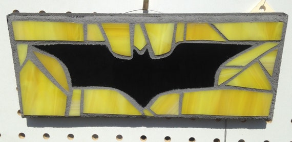 Batman bat symbol mosaic | Etsy
