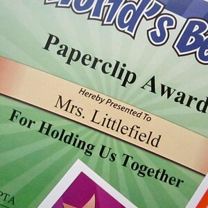 101 Funny Teacher Awards™ - Etsy