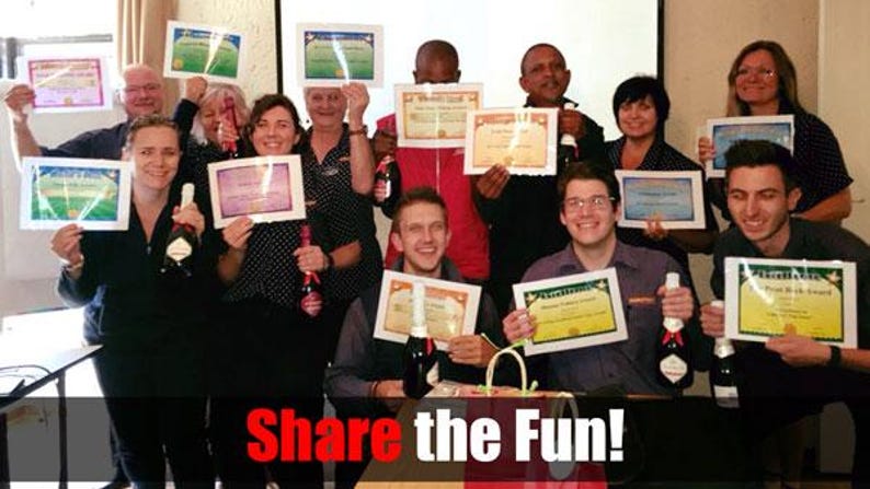 101 Funny Employee Awards™ - Etsy