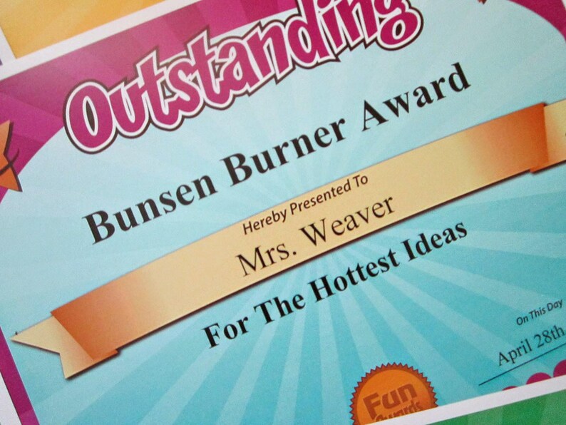 101 Funny Teacher Awards™ - Etsy