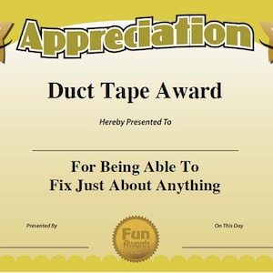 101 Funny Employee Awards™ - Etsy