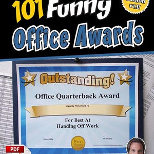 101 Funny Office Awards™ - Etsy