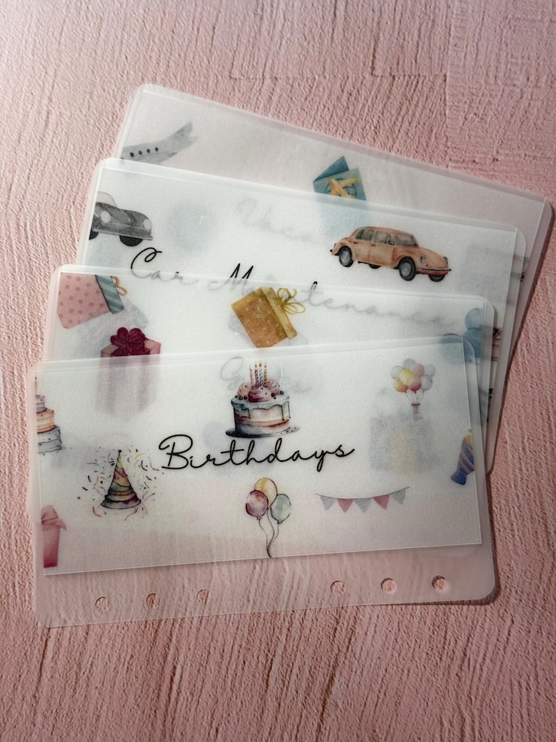 Frosted Laminate Cash Envelope(s) - Graphic - Etsy